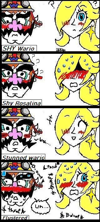 Wario And Rosalinas Feelings By Dedede63 On Deviantart