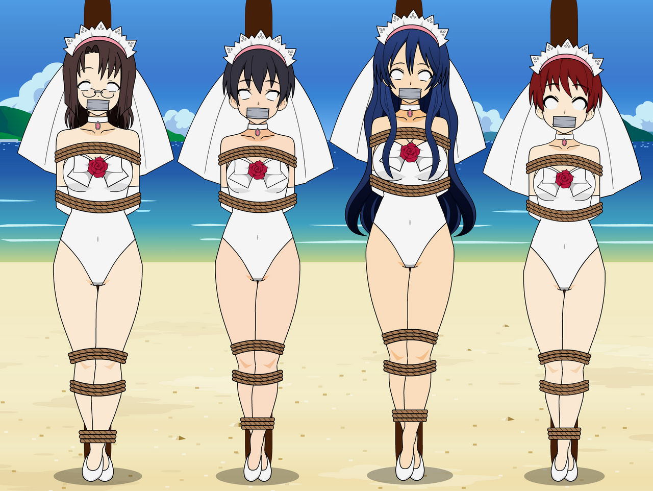 Four Friends Hypnotized Brides by The-Bonkura-Clan on DeviantArt Four Friends Hypnotized Brides by The-Bonkura-Clan on DeviantArt