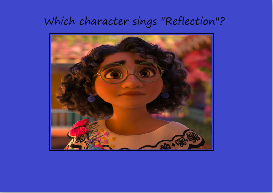Mirabel Sings Reflection by MagicMovieNerd on DeviantArt Mirabel Sings Reflection by MagicMovieNerd on DeviantArt