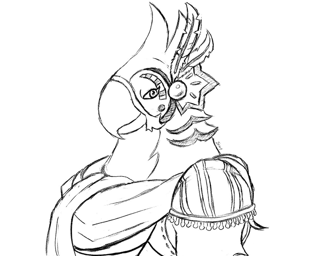 Kass Doodle By Senorcrouchcreations On Deviantart