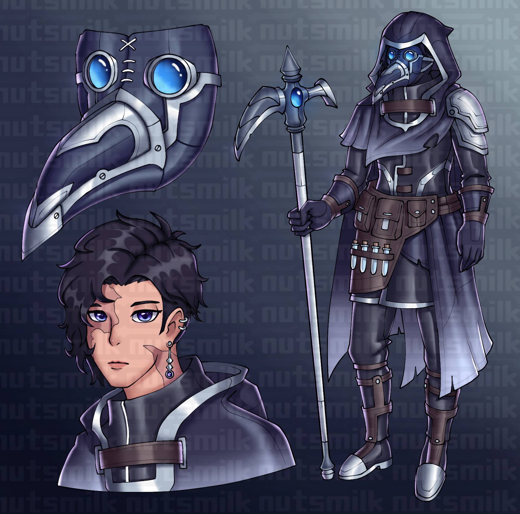 Closed Plague Doctor Adopt By Nutsmilk On Deviantart
