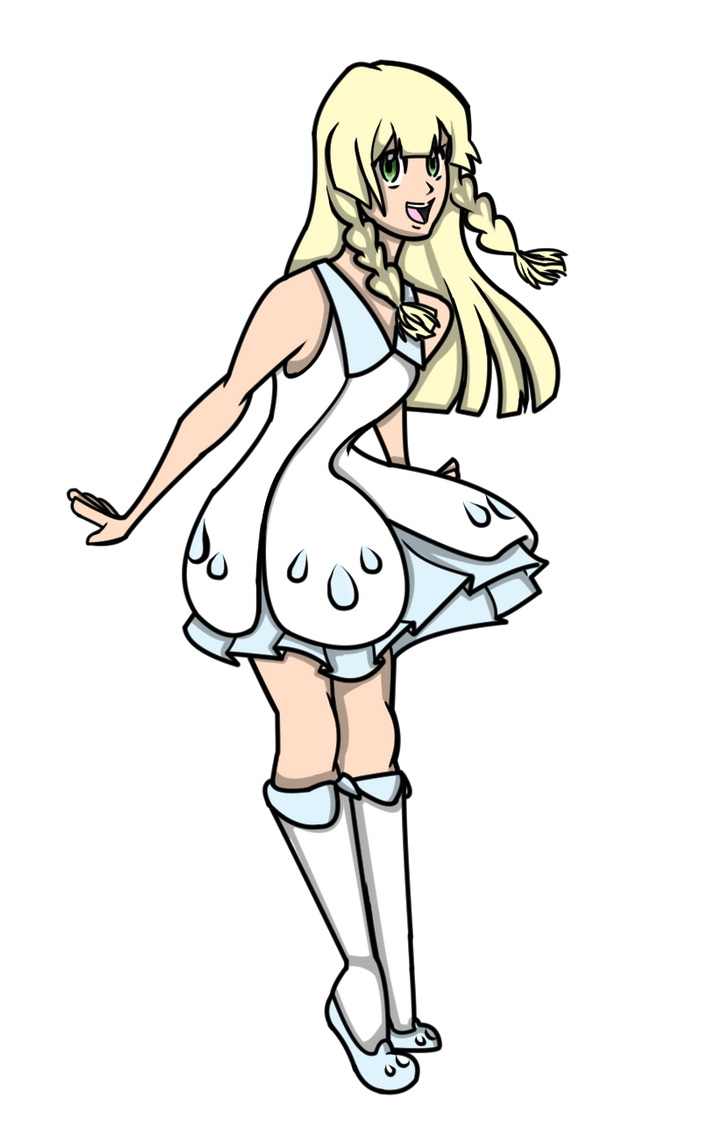 Fanart Lillie Pokemon By Fantabulously Leena On Deviantart
