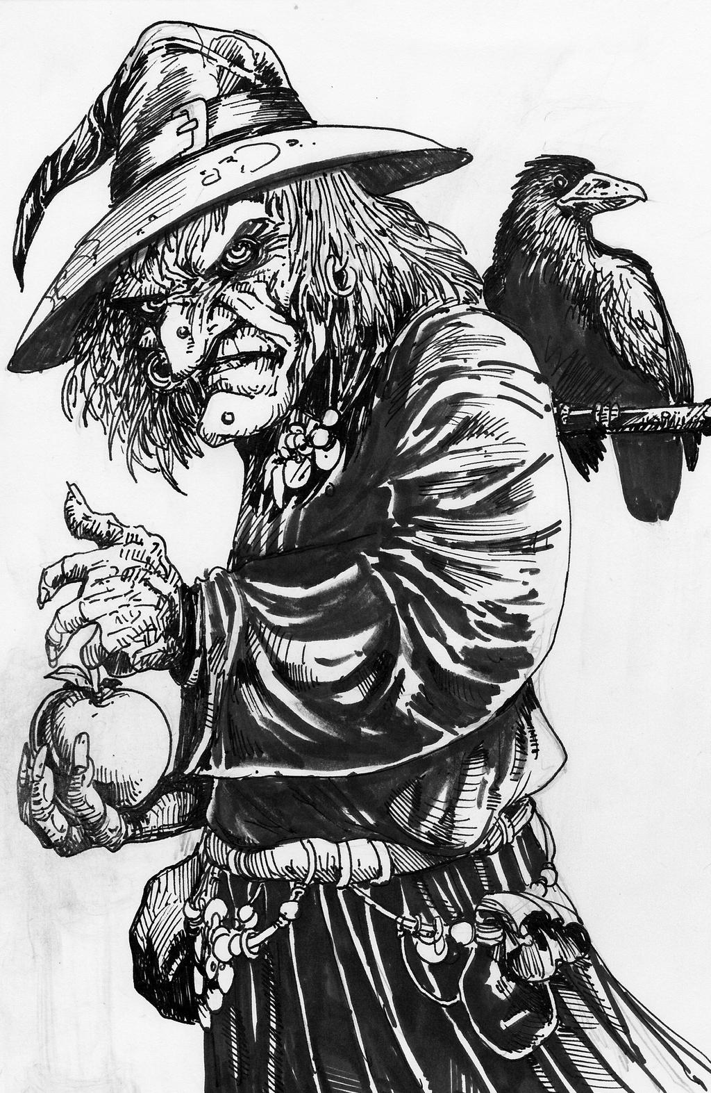 Wicked One Bw By Pm Graphix On Deviantart