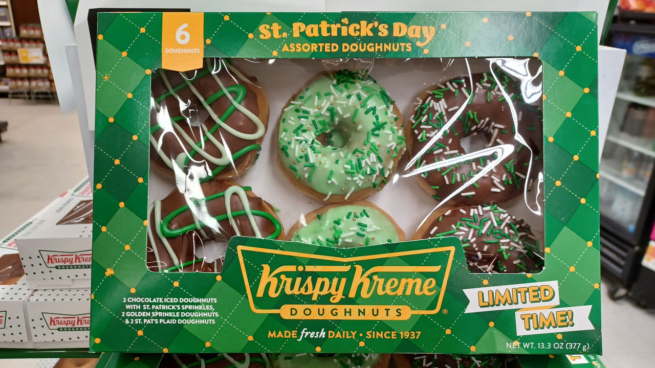 Krispy Kreme St. Patrick's Day Doughnuts by IceDragon-Z on DeviantArt Krispy Kreme St. Patrick's Day Doughnuts by IceDragon-Z on DeviantArt