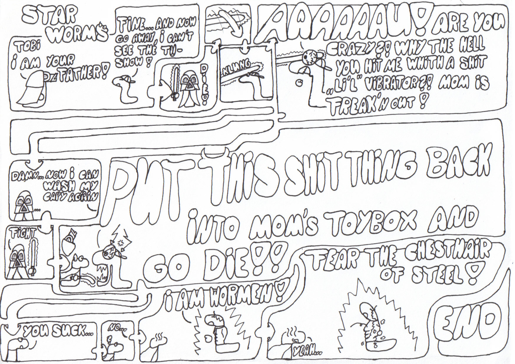 Star Worms Comic by WolfwithGlasses on DeviantArt