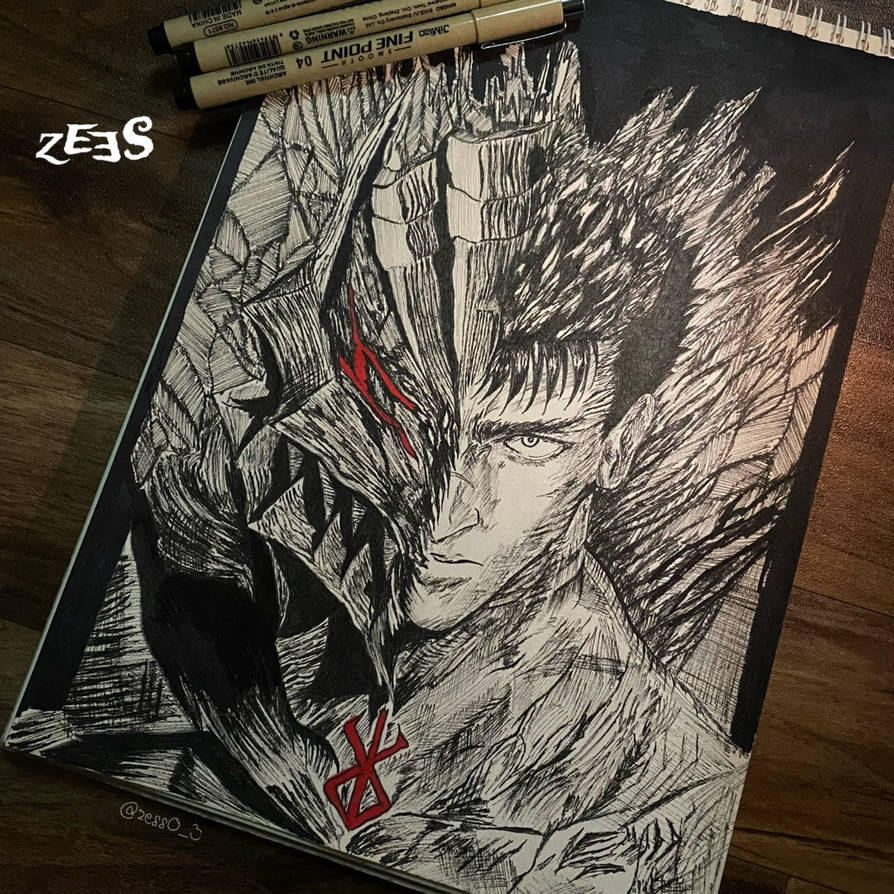 Guts Fan Art By Zess By Zess003 On Deviantart