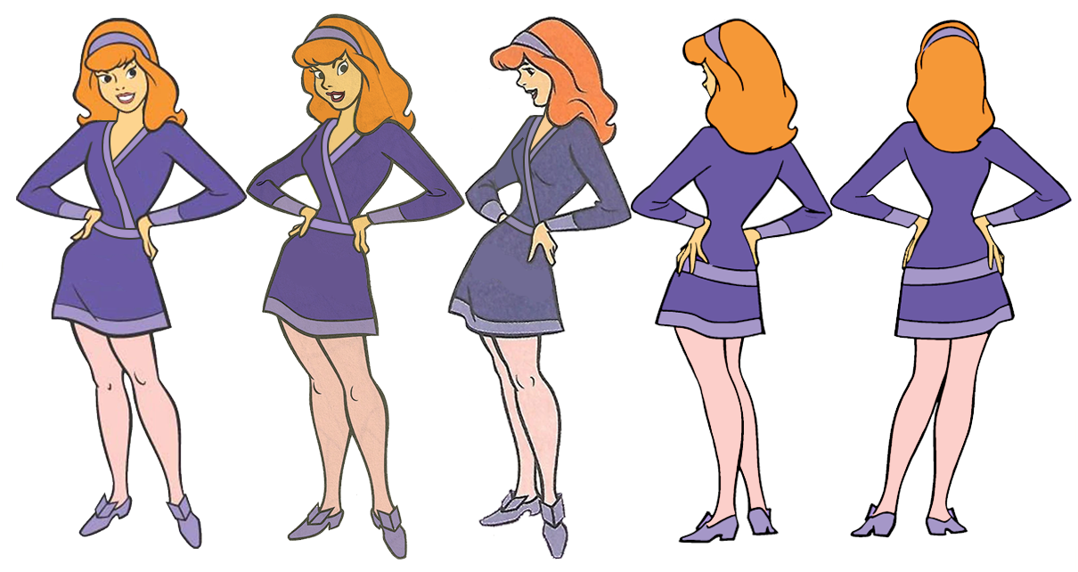 Custom Scooby Doo Model Sheets Daphne Whats New By Nickscheetz On