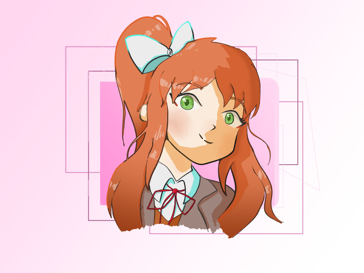 Monika Ddlc By Sapoperro095 On Deviantart