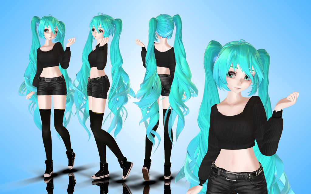 Tda Model 139 Miku Mmd By Nekasan On Deviantart