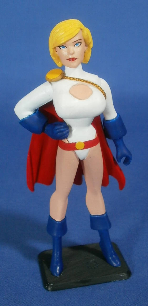 Powergirl Custom Action Figure Jlu By Geekvarietydotcom On Deviantart