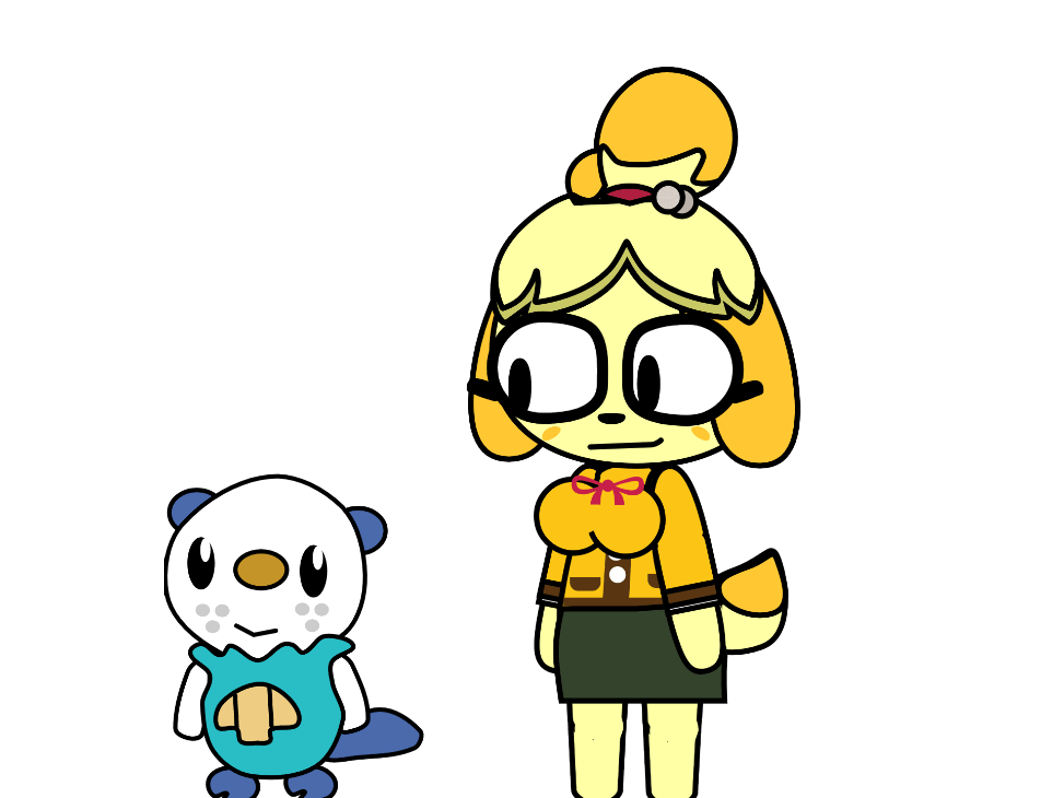 Scratch Isabelle Vore Oshawott By Legozay100 On Deviantart