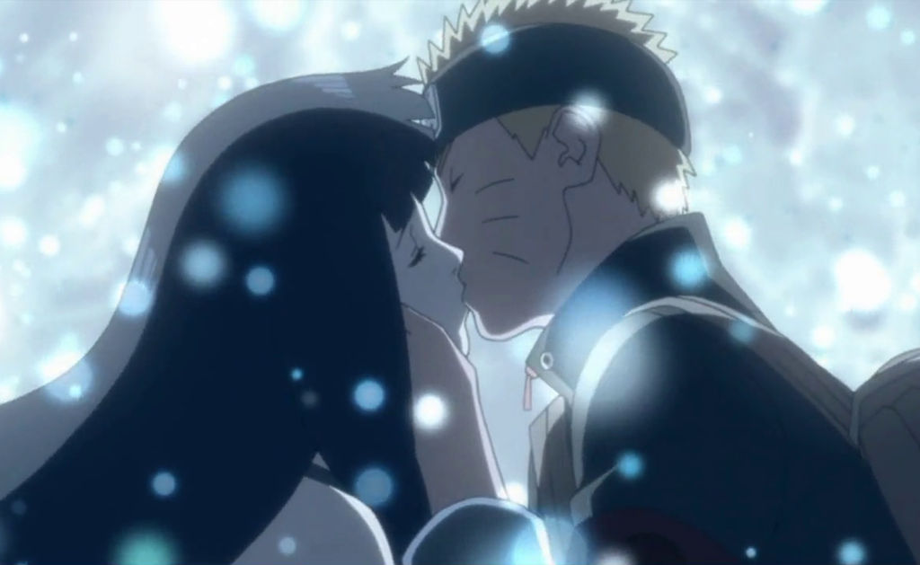 Naruto And Hinata Kiss By Katashi95 On Deviantart