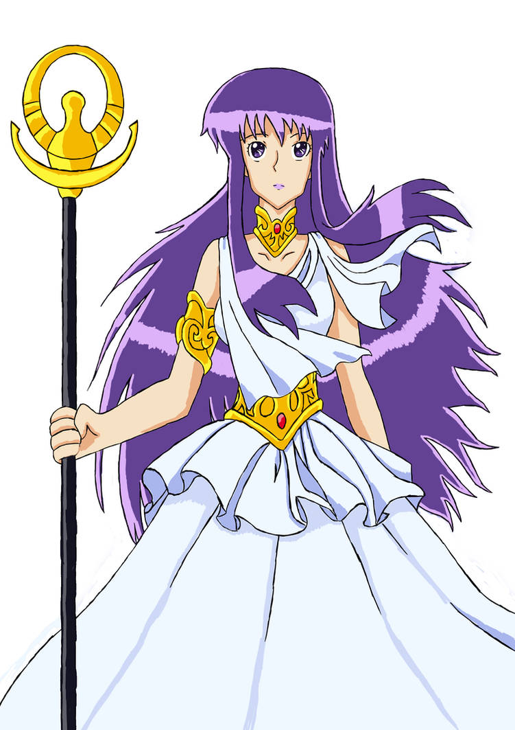 Saint Seiya Athena Final By Drawingbass On Deviantart