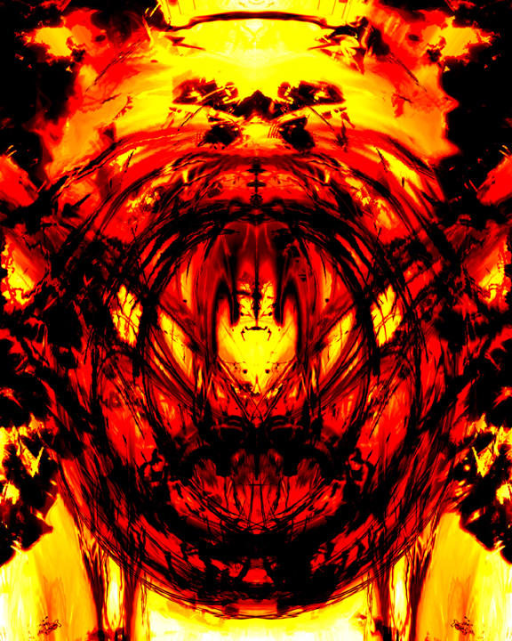 Hellish pumpkin head by Dalarminus on DeviantArt