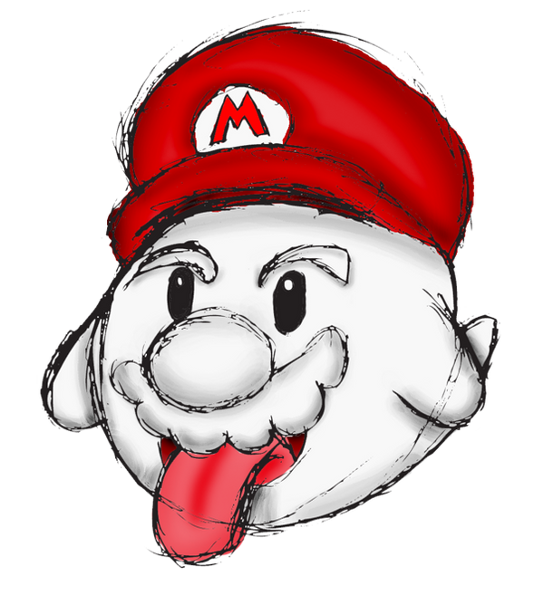 Boo Mario by Fenix287 on DeviantArt
