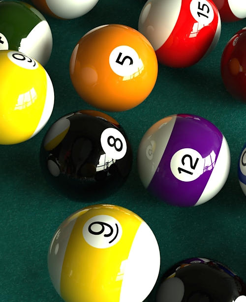 billiard balls by p1ner0 on DeviantArt