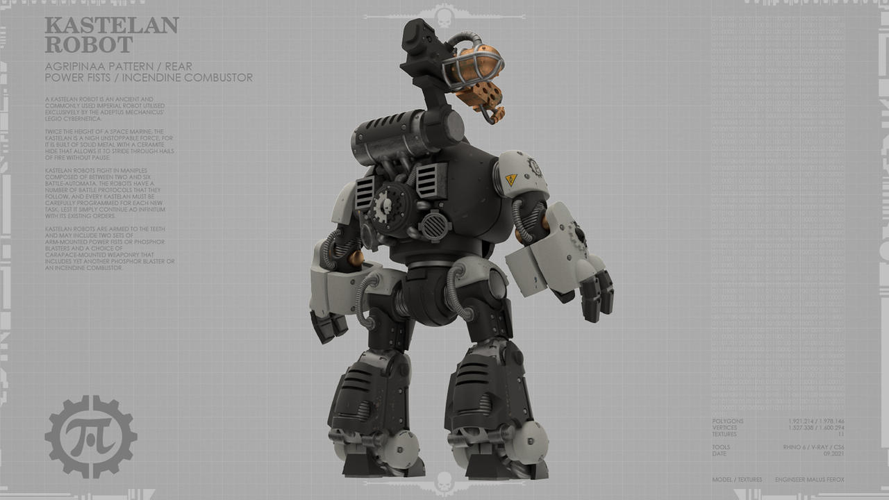 Kastelan Robot Agripinaa Pattern rear low by malus-ferox on DeviantArt Kastelan Robot Agripinaa Pattern rear low by malus-ferox on DeviantArt