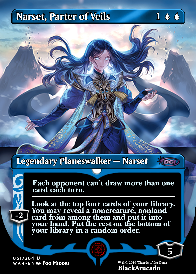 Narset Parter Of Veils By Blackarucado On Deviantart
