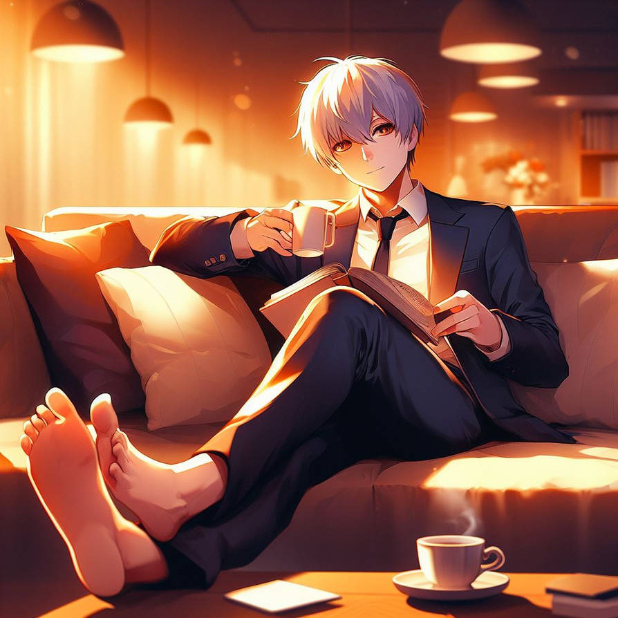 Ken Kaneki, Relaxing After Work (AI) by Conscious0bserver on DeviantArt Ken Kaneki, Relaxing After Work (AI) by Conscious0bserver on DeviantArt