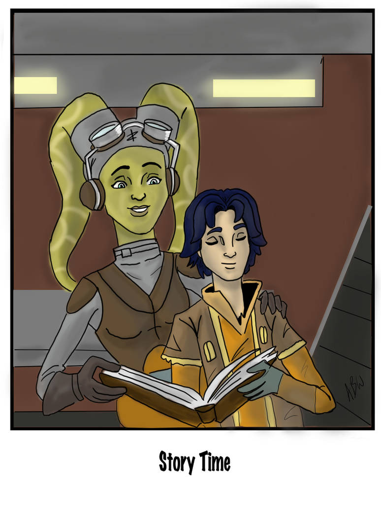 Star Wars Rebels Story Time By Avengerblackwidow On Deviantart