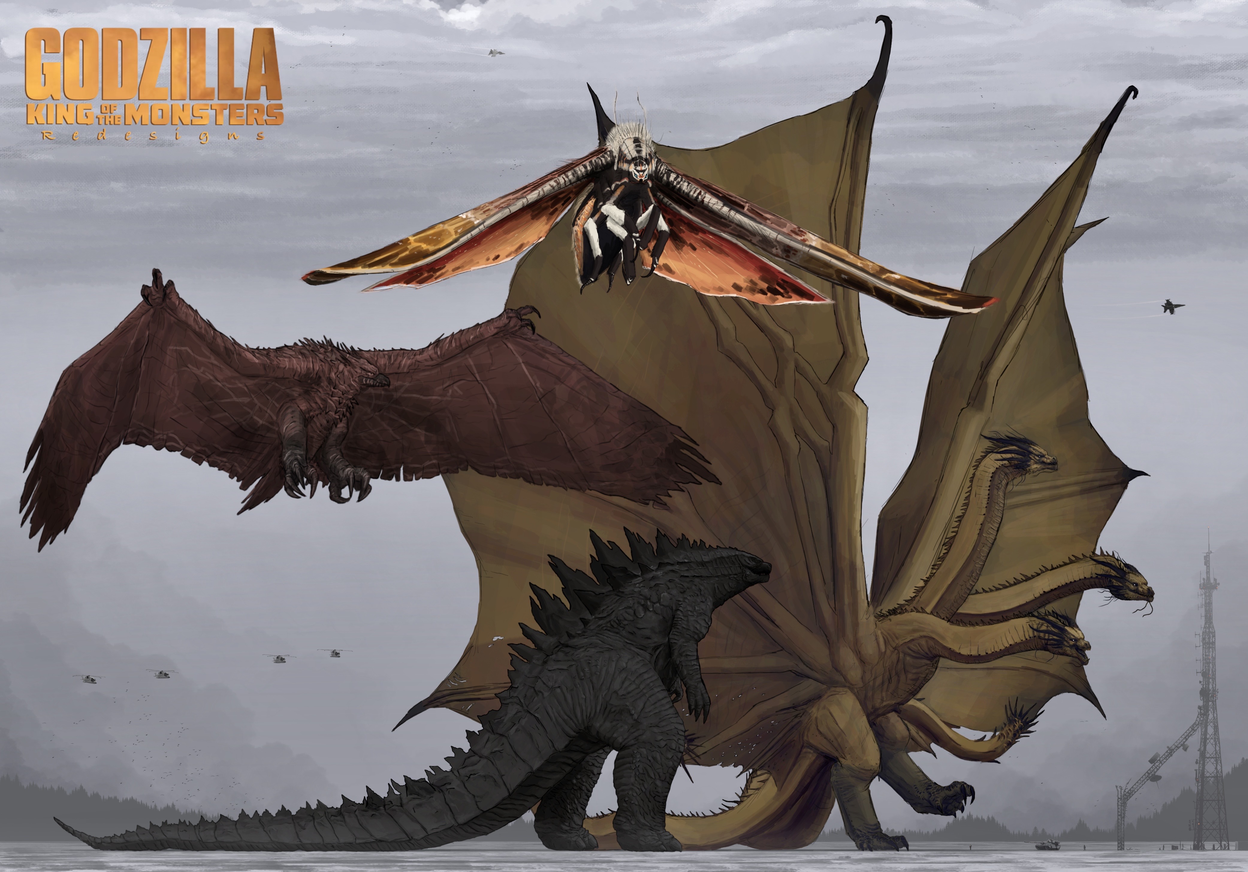 Godzilla KOTM redesigns by obamase on DeviantArt Godzilla KOTM redesigns by obamase on DeviantArt
