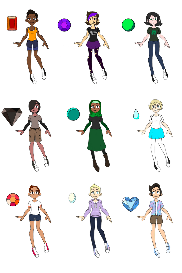 Gem Hybrid Adopts by p0ssum-adopts on DeviantArt Gem Hybrid Adopts by p0ssum-adopts on DeviantArt