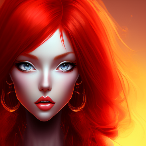 Red Head Girl 1 By Urbanparrots On Deviantart