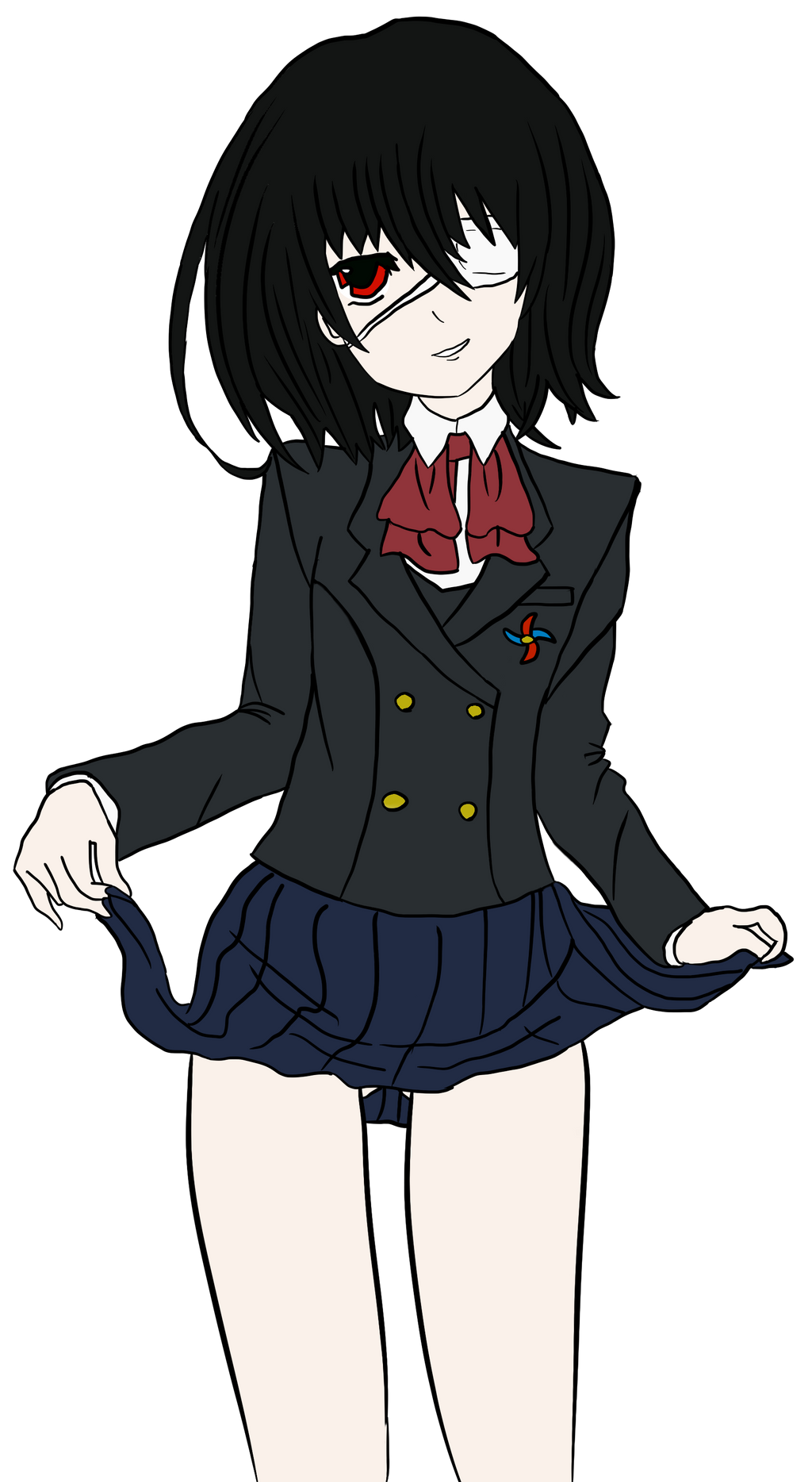 Mei Misaki Redraw By Lexilexus8 On Deviantart