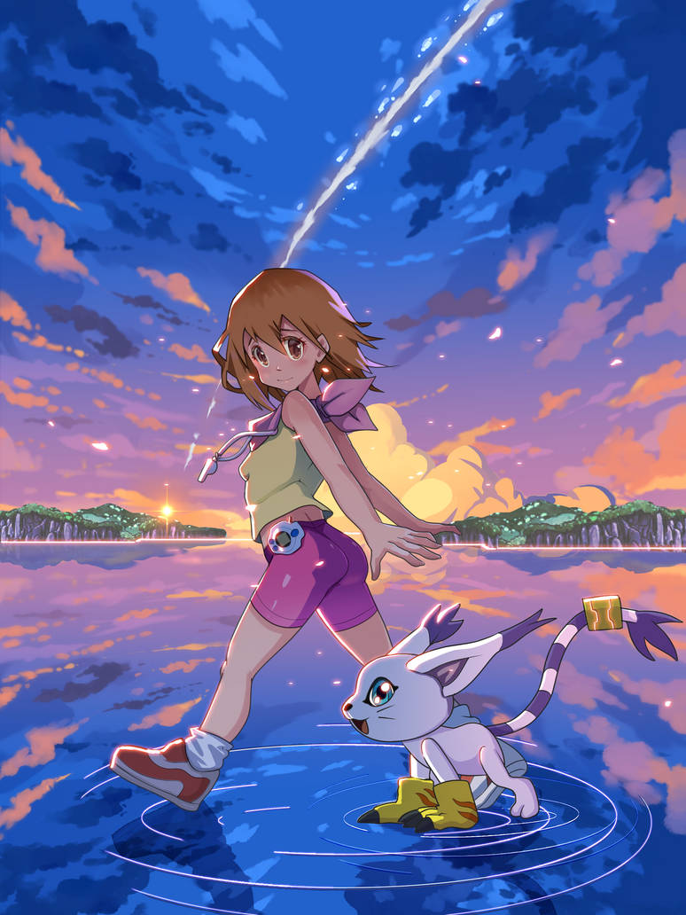 Digimon Adventure Fan Art Hikari By Yeehengyeo On Deviantart