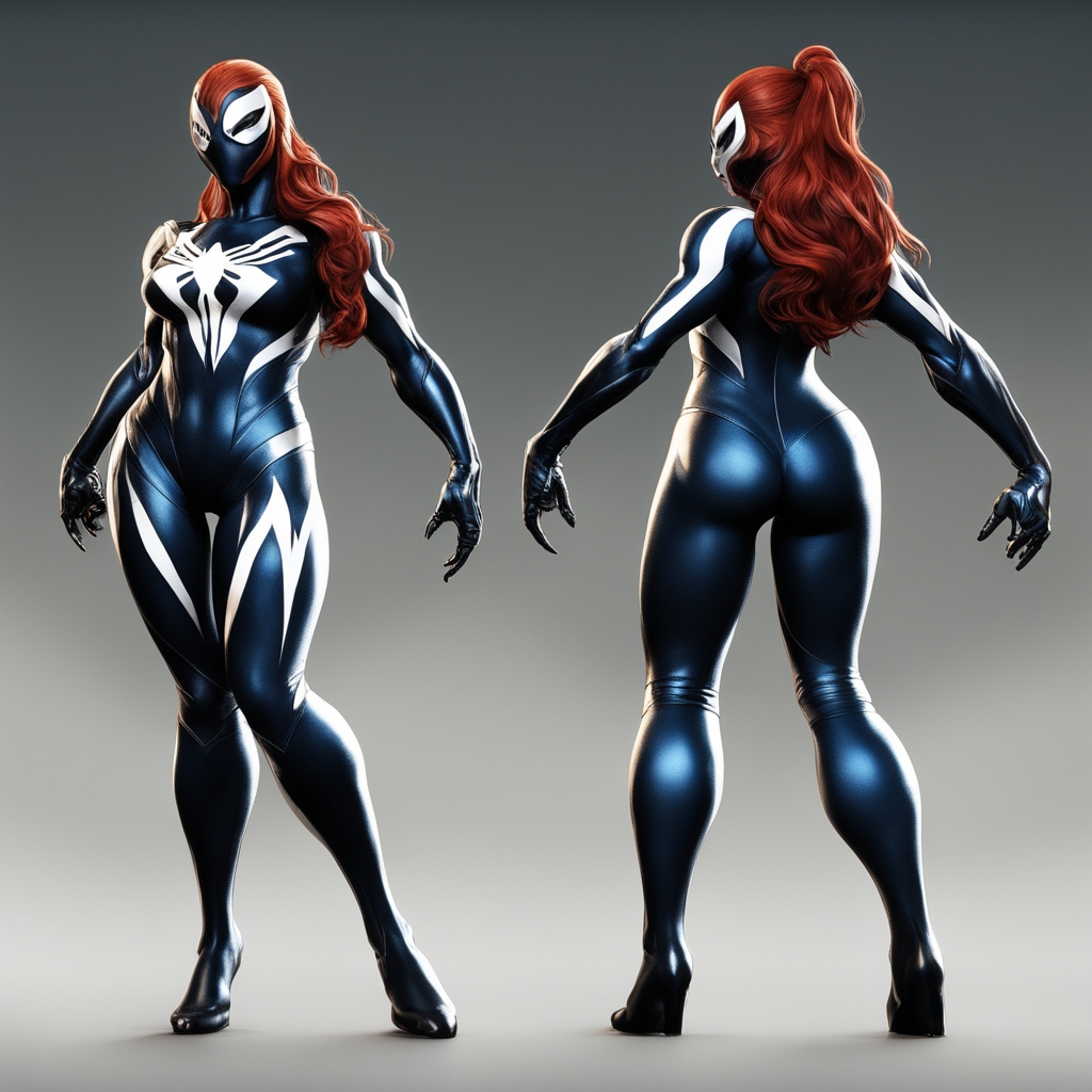Venomized Mary Jane 1 By Psylockeftw On Deviantart