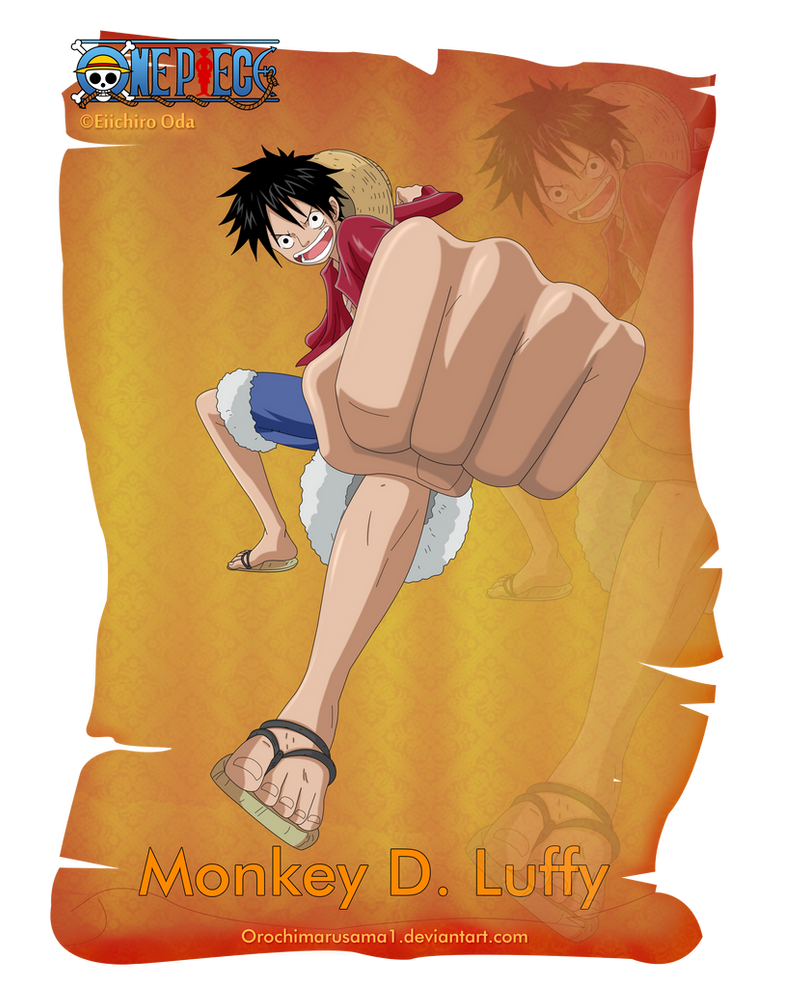 Monkey D. Luffy by orochimarusama1 on DeviantArt Monkey D. Luffy by orochimarusama1 on DeviantArt
