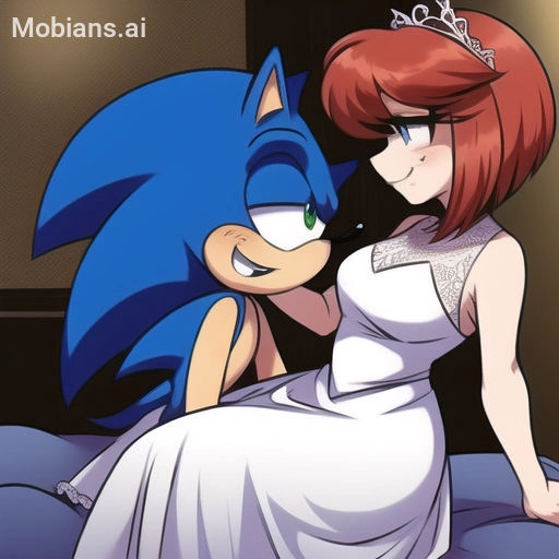 Sonic And Princess Elise By Mechtail74 On Deviantart