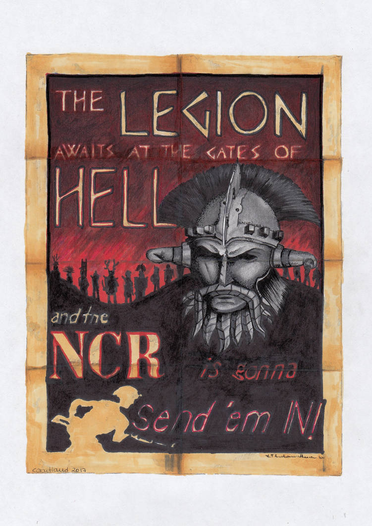 Ncr And Legion By Theartsofcharlie On Deviantart