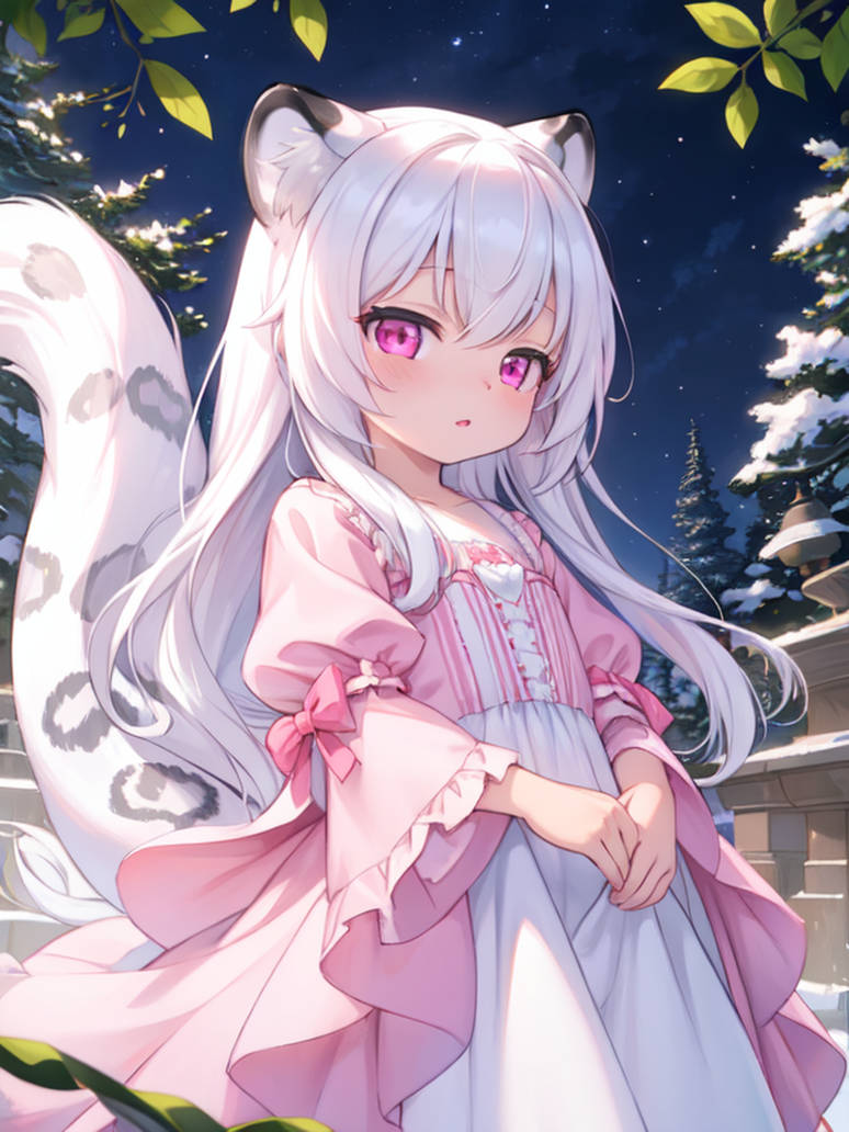 Cute Snow Leopard Girl By Protonovadarkstar On Deviantart