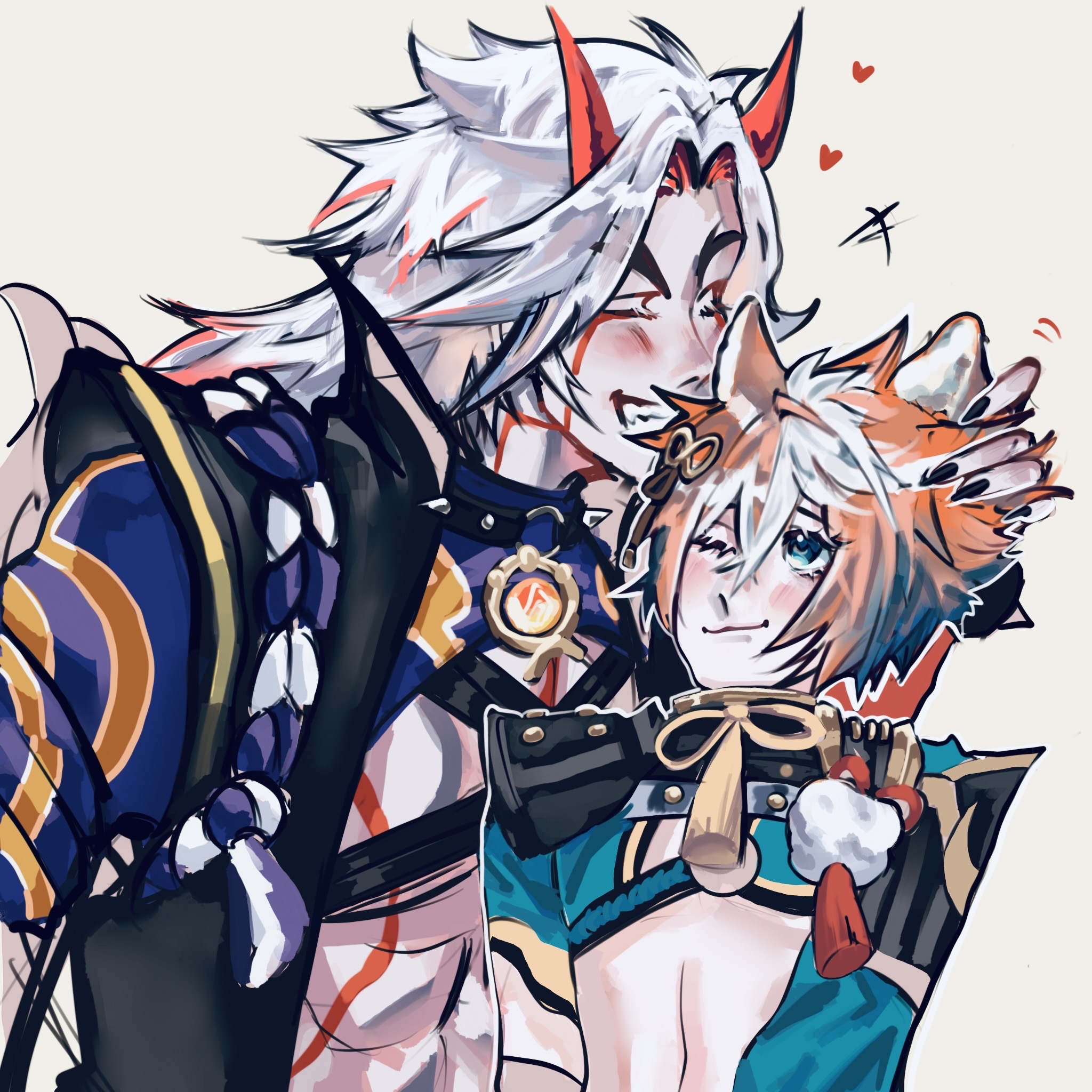 Itto X Gorou By Peekapo0oh On Deviantart