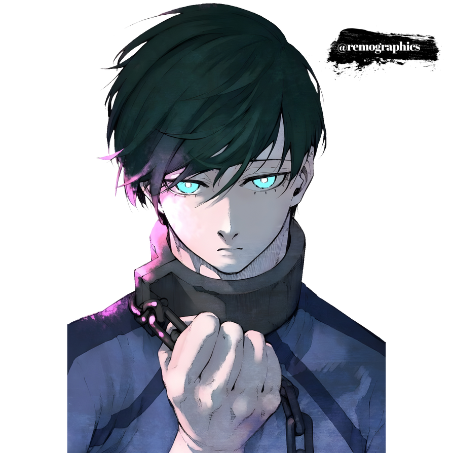 Itoshi Rin Render 1 By Remographics On Deviantart