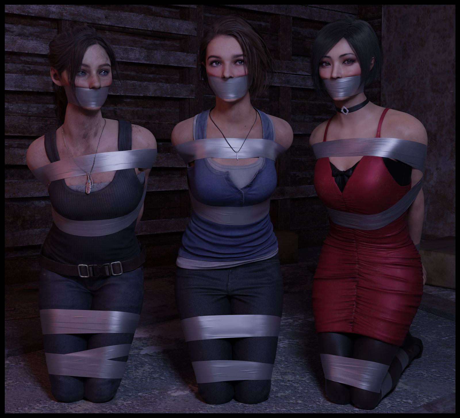 Lord Kamski Ada Wong Claire Redfield Jill Valentine Capcom