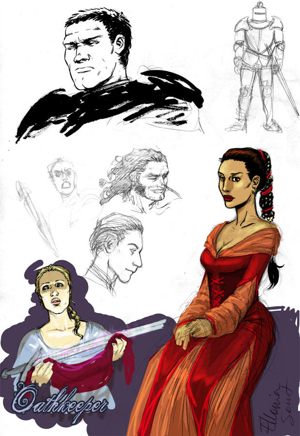 ASoIaF sketch dump 2 by Pojypojy on DeviantArt