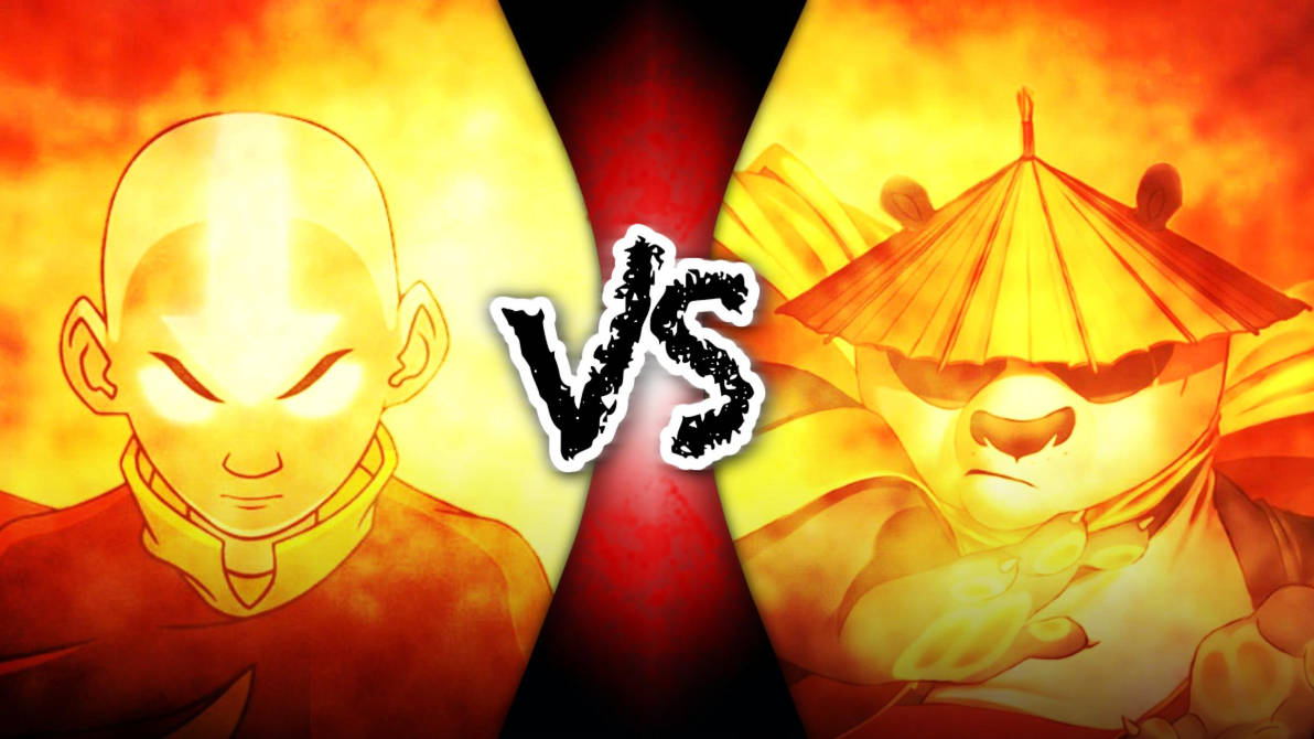 Aang Vs Po By D2thag23 On Deviantart