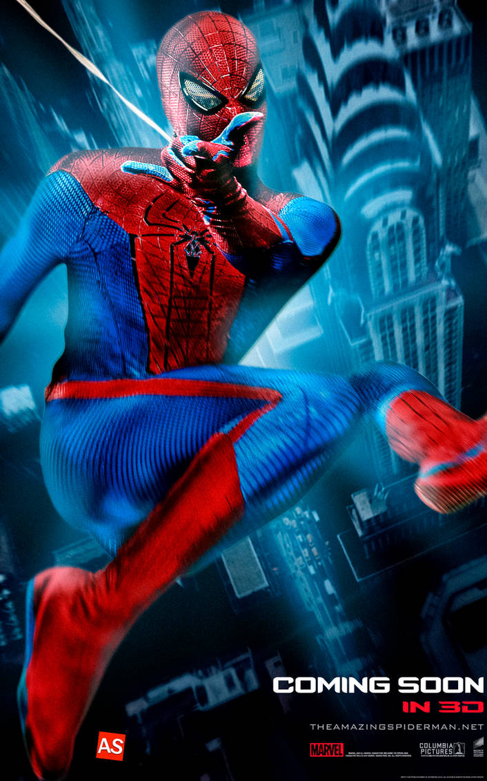 Amazing Spider Man Poster Web Slinging By Andrewss7 On Deviantart