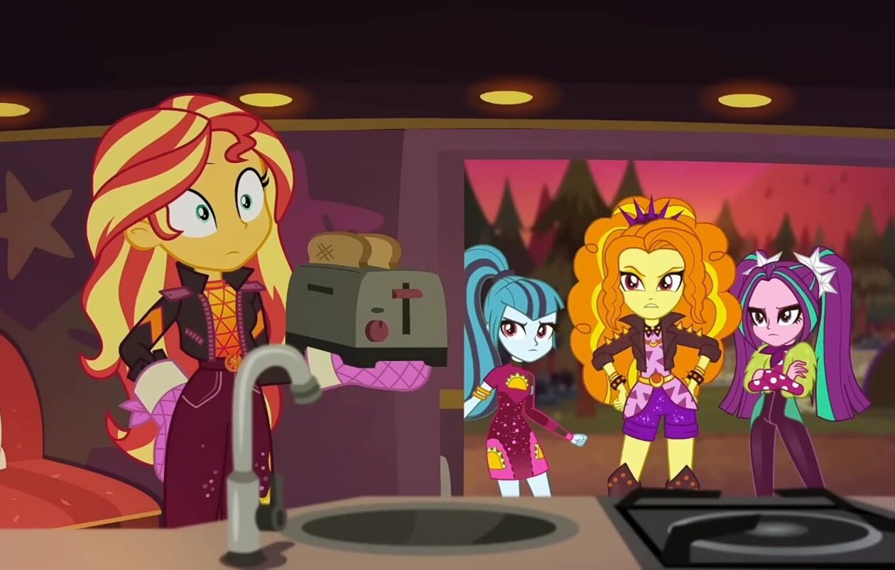 Adagio Dazzle What Are You Doing Sunset Shimmer By Benjirivera1991 On Deviantart
