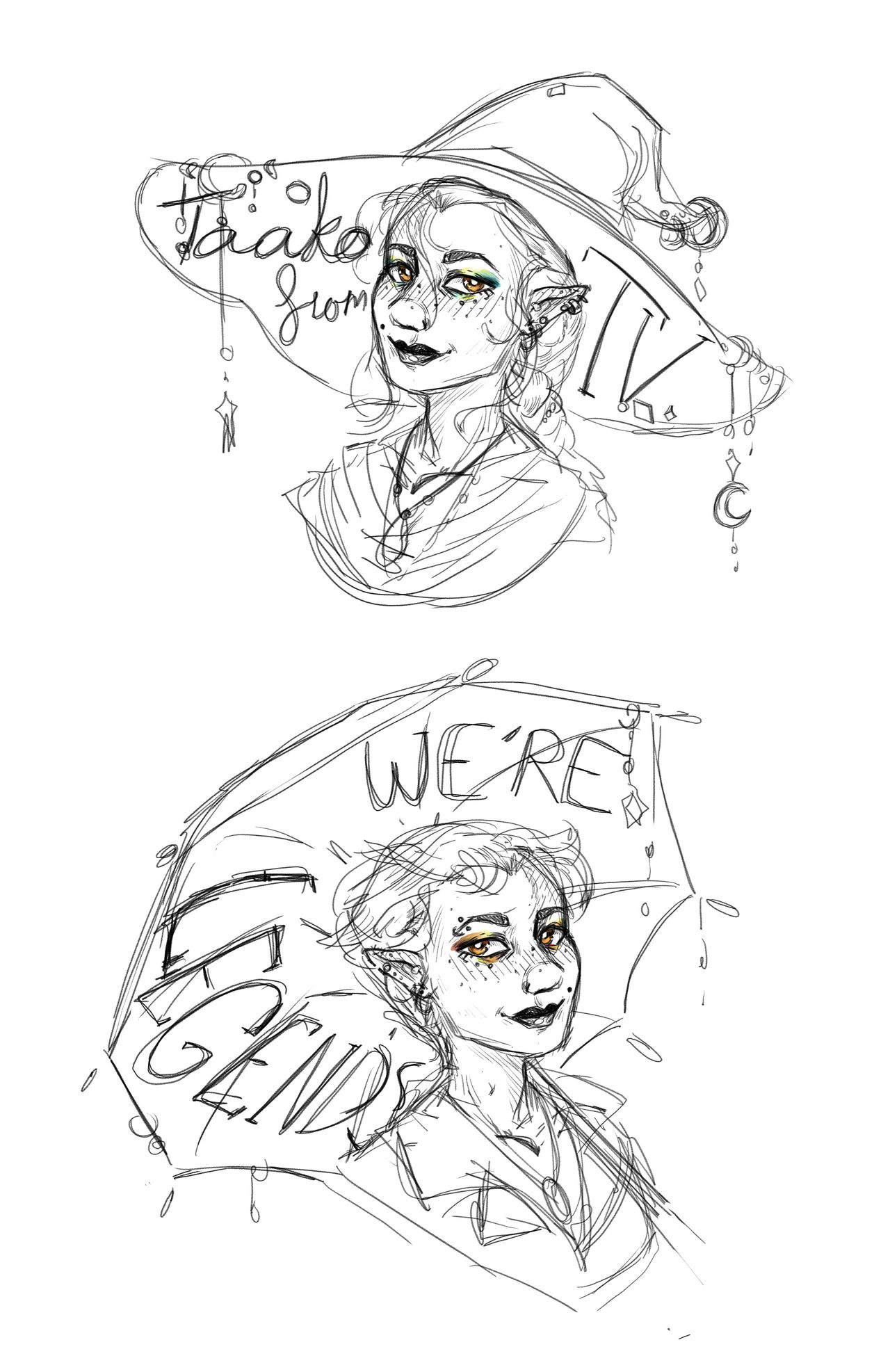 Lup And Taako Doodle By Treesareredinautumn On Deviantart