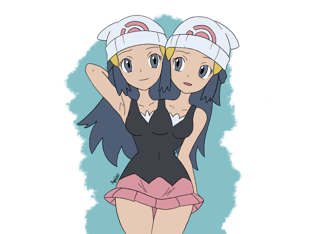 Pokemon Dawn X Dawn Double Dawn By Probablyaquilaas On Deviantart