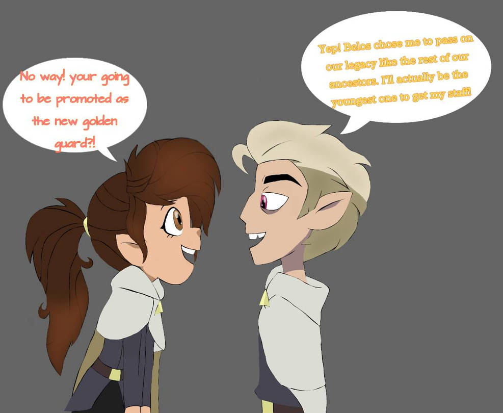 Hunters Promotion Of The Golden Guard Owl House By Theminicast On Deviantart