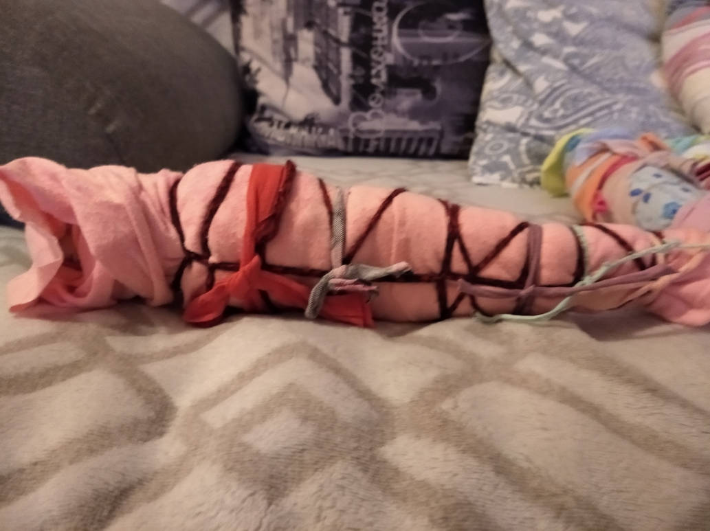 Tightly Wrapped Sandra By Bondman7 On Deviantart