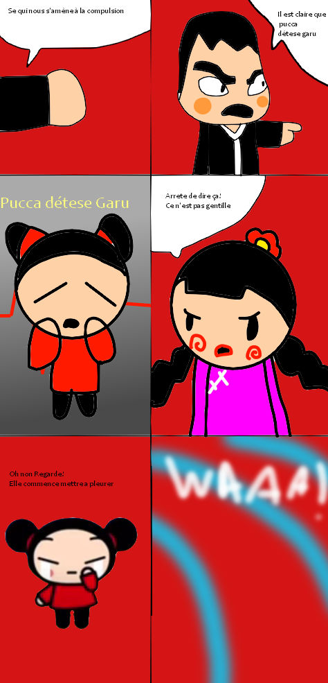 Pucca Crying Attack Comic French By Rainbowcutiepie On Deviantart