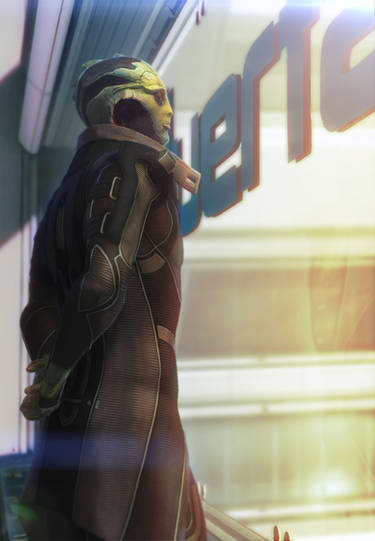 Mass Effect 3 Thane Krios By Patryk Garrett On Deviantart