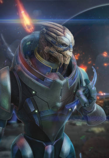 Garrus Romance By Pokketmowse On Deviantart