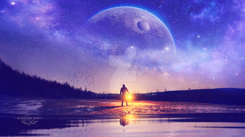 Cosmic View By Ellysiumn On Deviantart