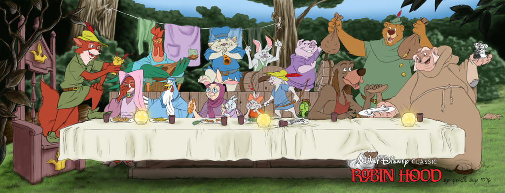 Robin Hood Disney Party By Penclguy On Deviantart